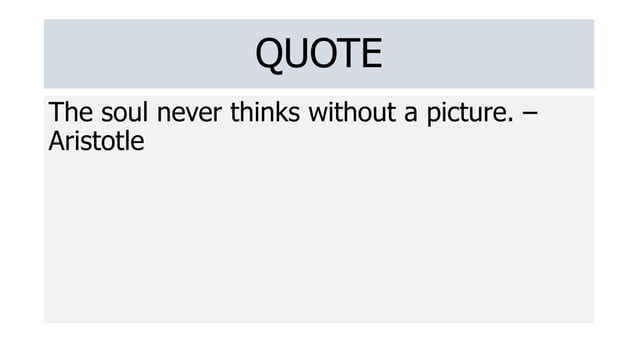 Visual literacy and types of visuals in the classroom | PPT