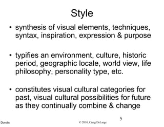 Visual Literacy Week 5 (of 6) Slides | PDF