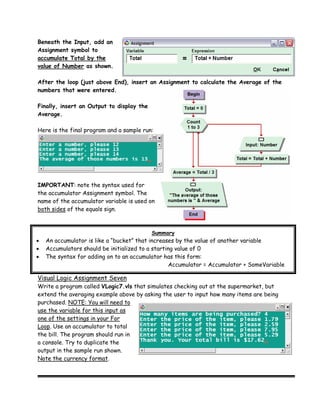 Visual Logic User Guide | PDF