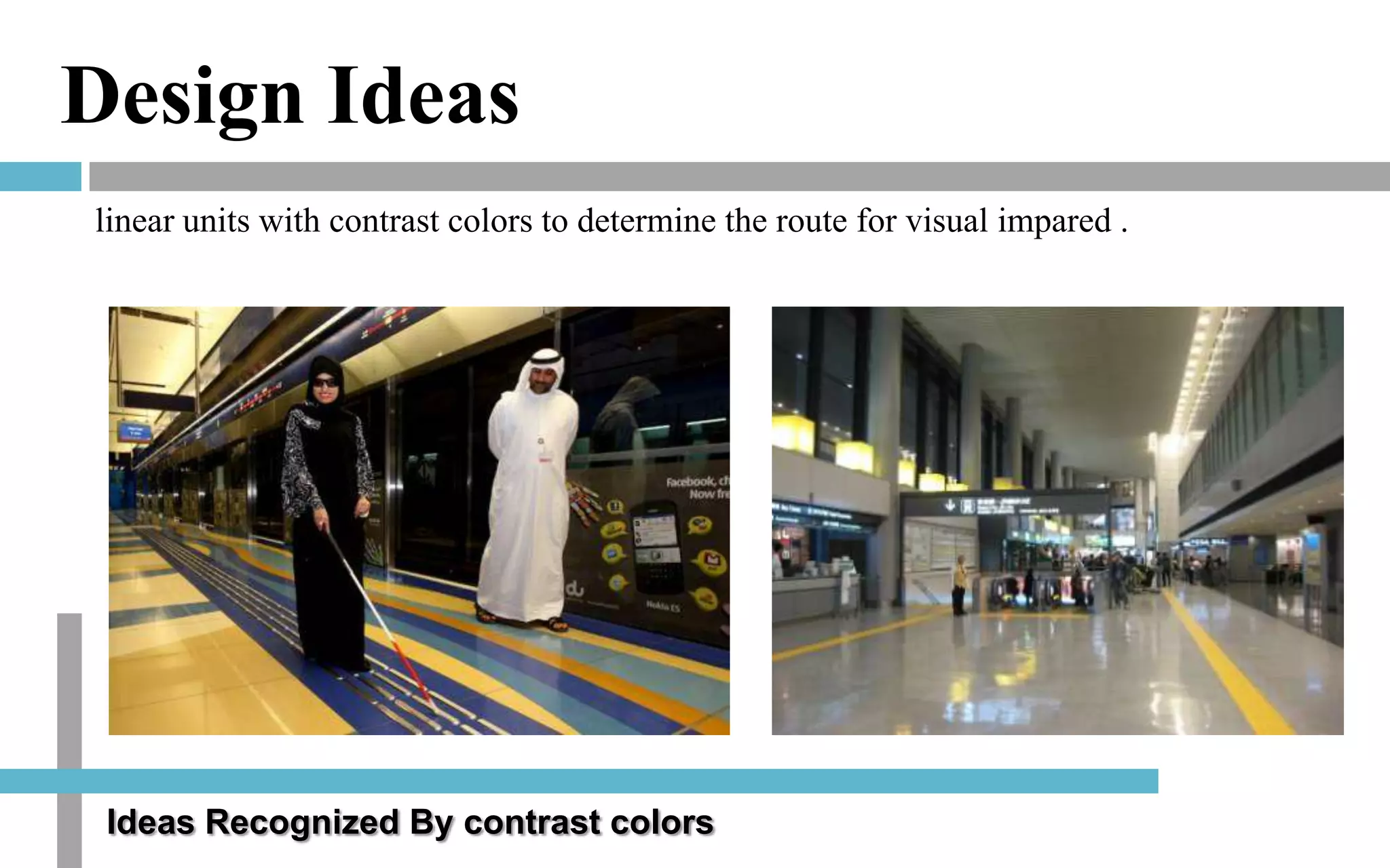 Visually impaired as a design challenge | PPTX