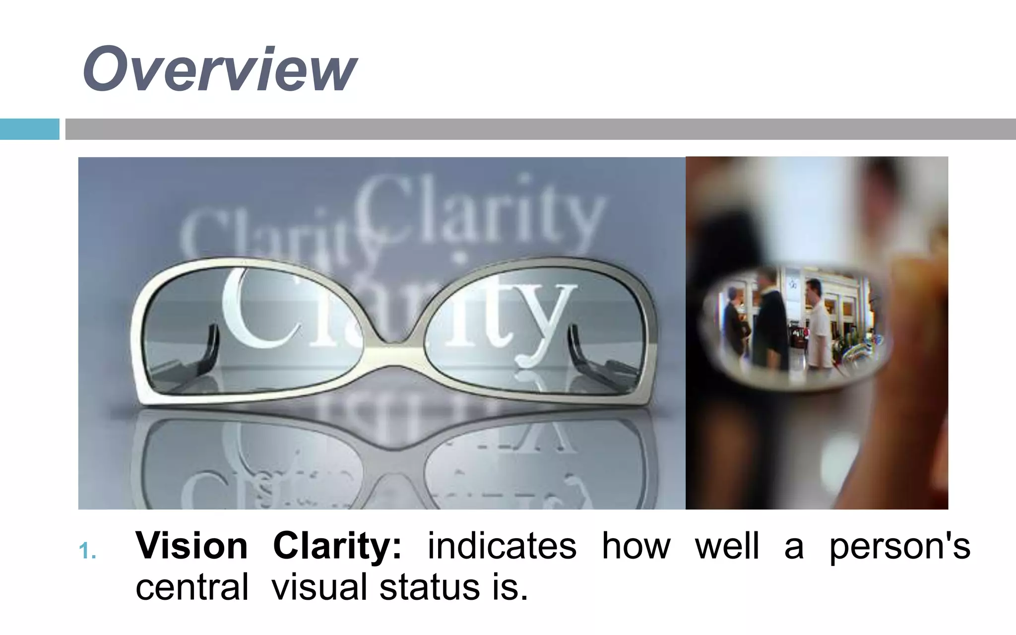Visually impaired as a design challenge | PPTX