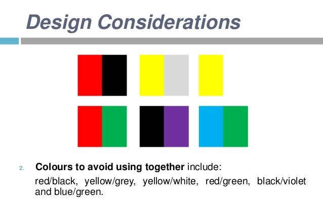 Visually impaired as a design challenge