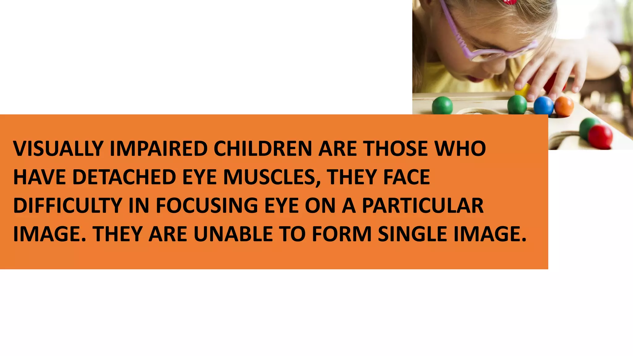 Visually ipaired children | PDF