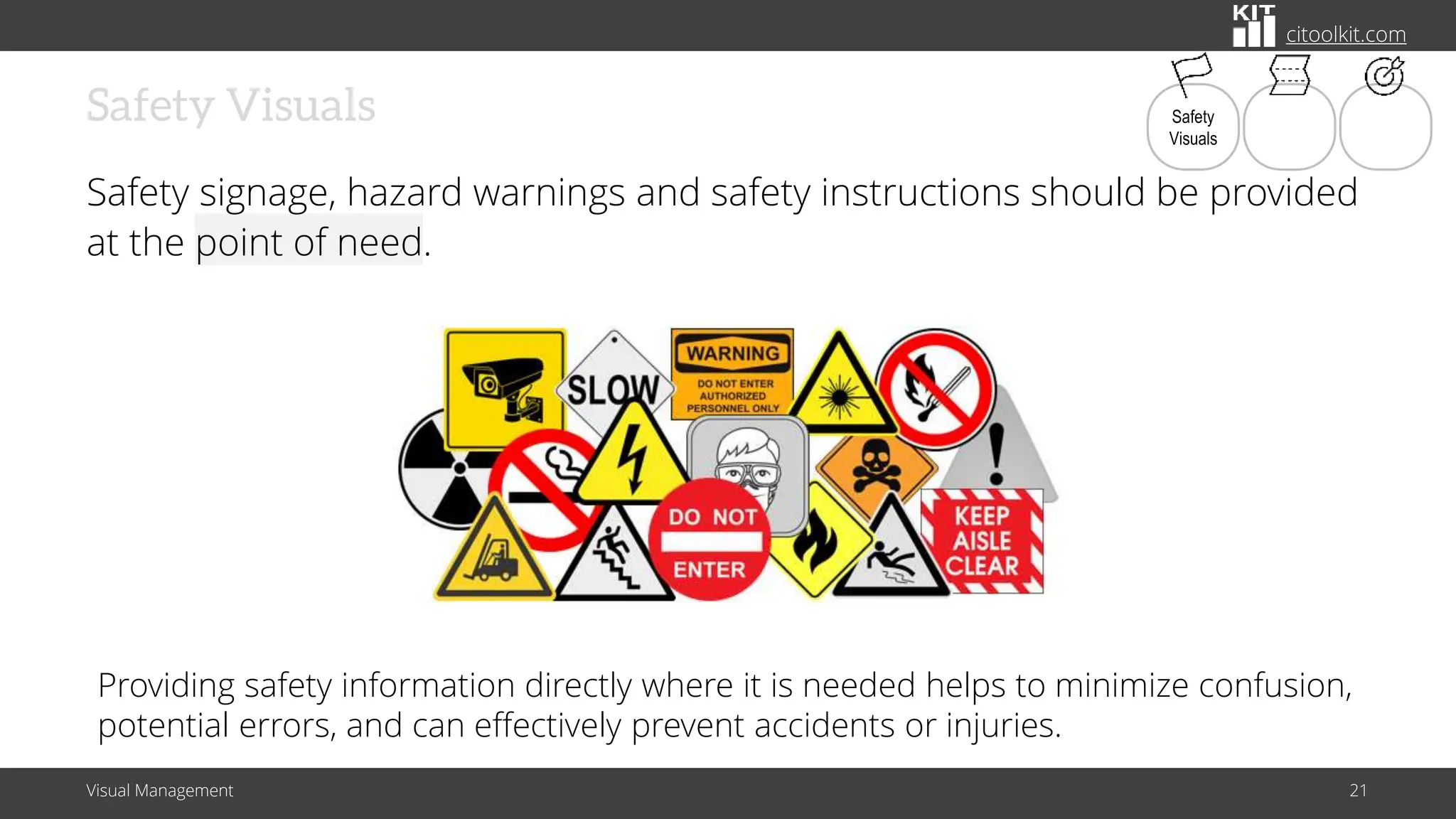 The Main Components of an Effective Visual Management System | PDF
