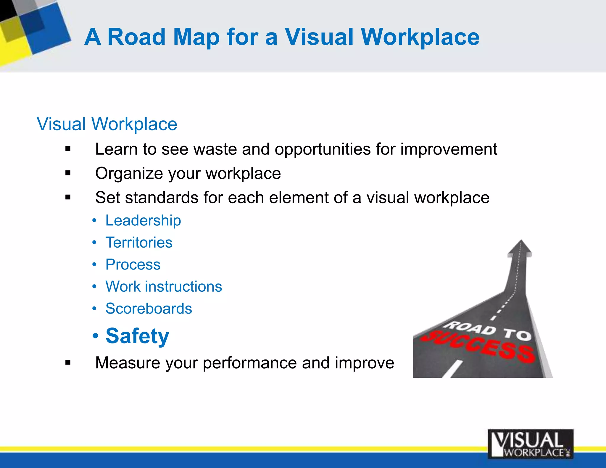 Visual Mangement & Safety in the Workplace | PPTX