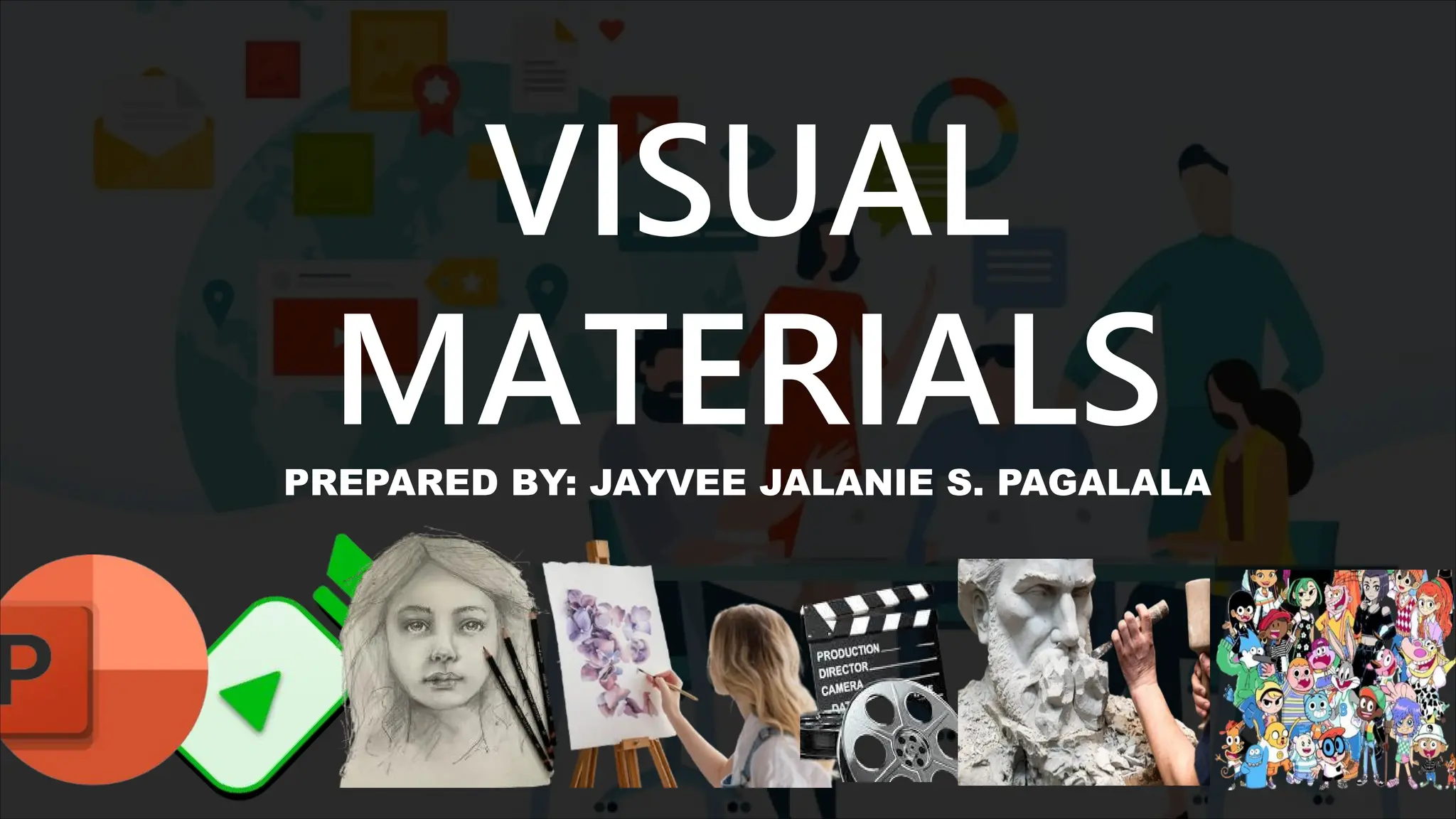 English 7- Different Types of Visual Materials | PDF
