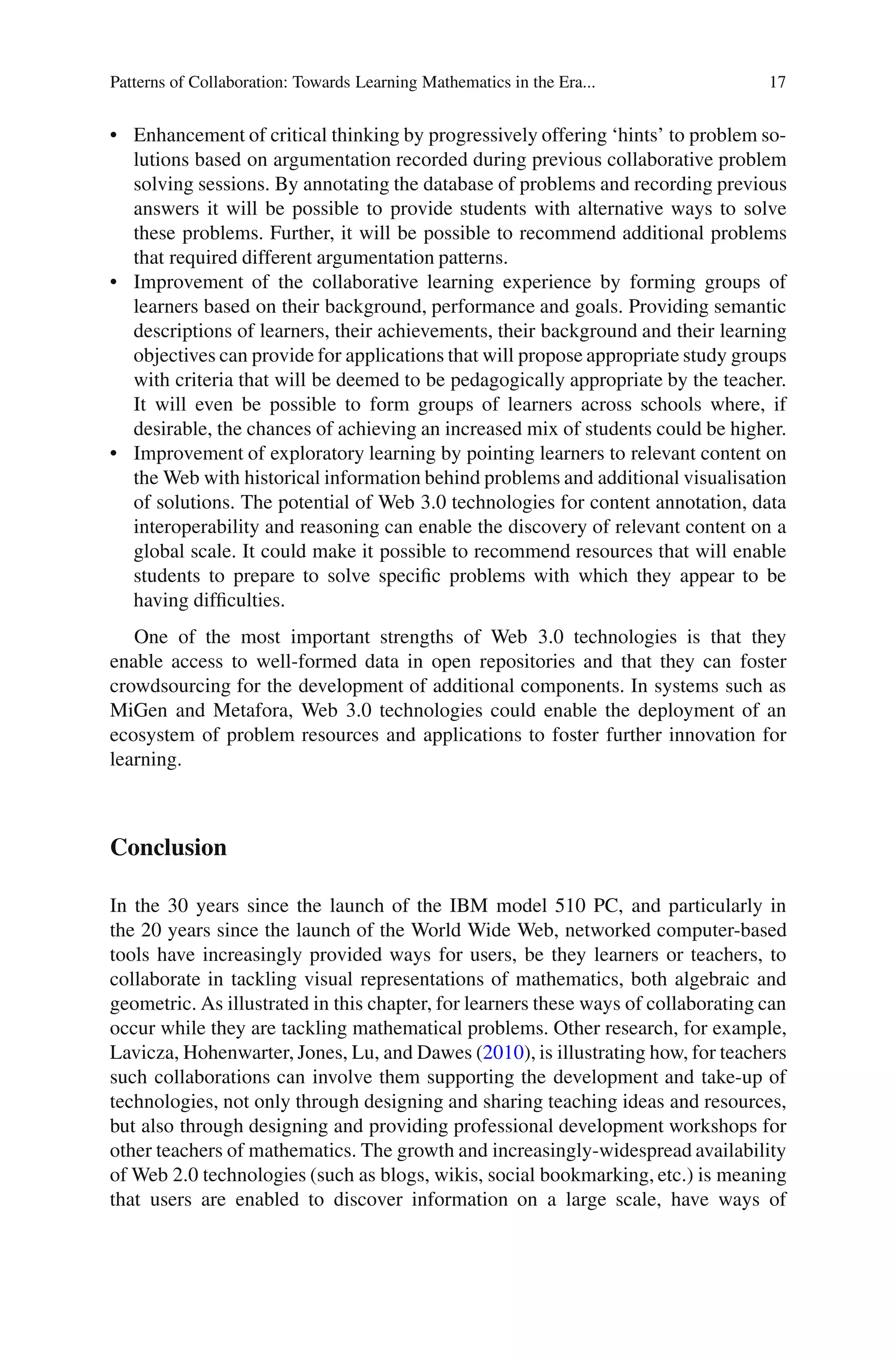 Visual mathematics and cyberlearning | PDF