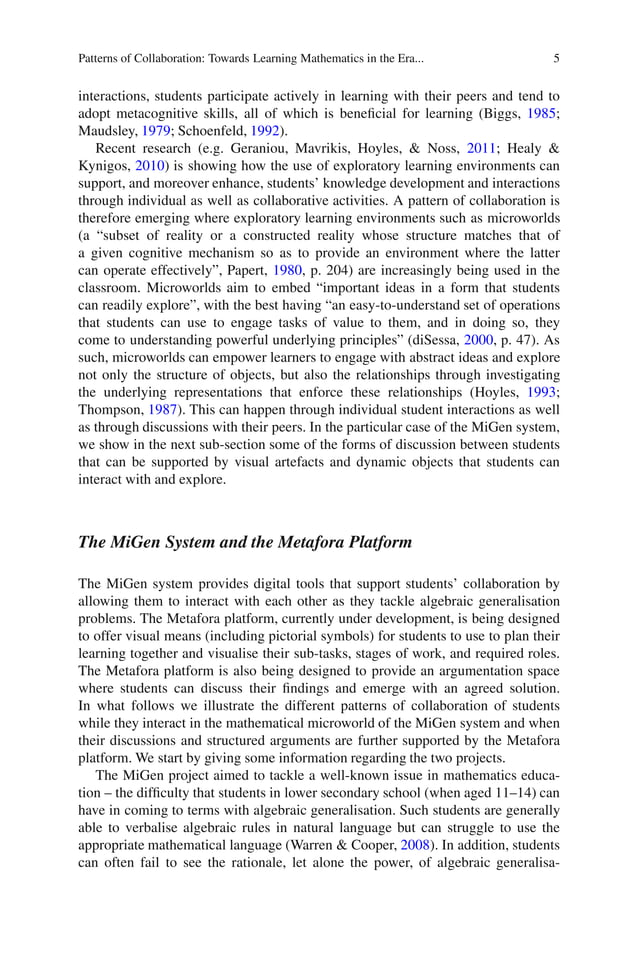 Visual mathematics and cyberlearning | PDF