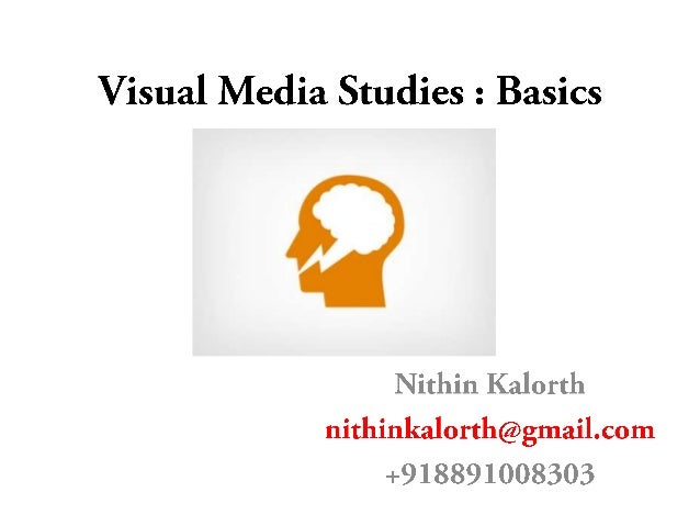 Visual Media Studies - Basic Only