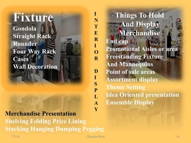 Visual merchandise | PPT