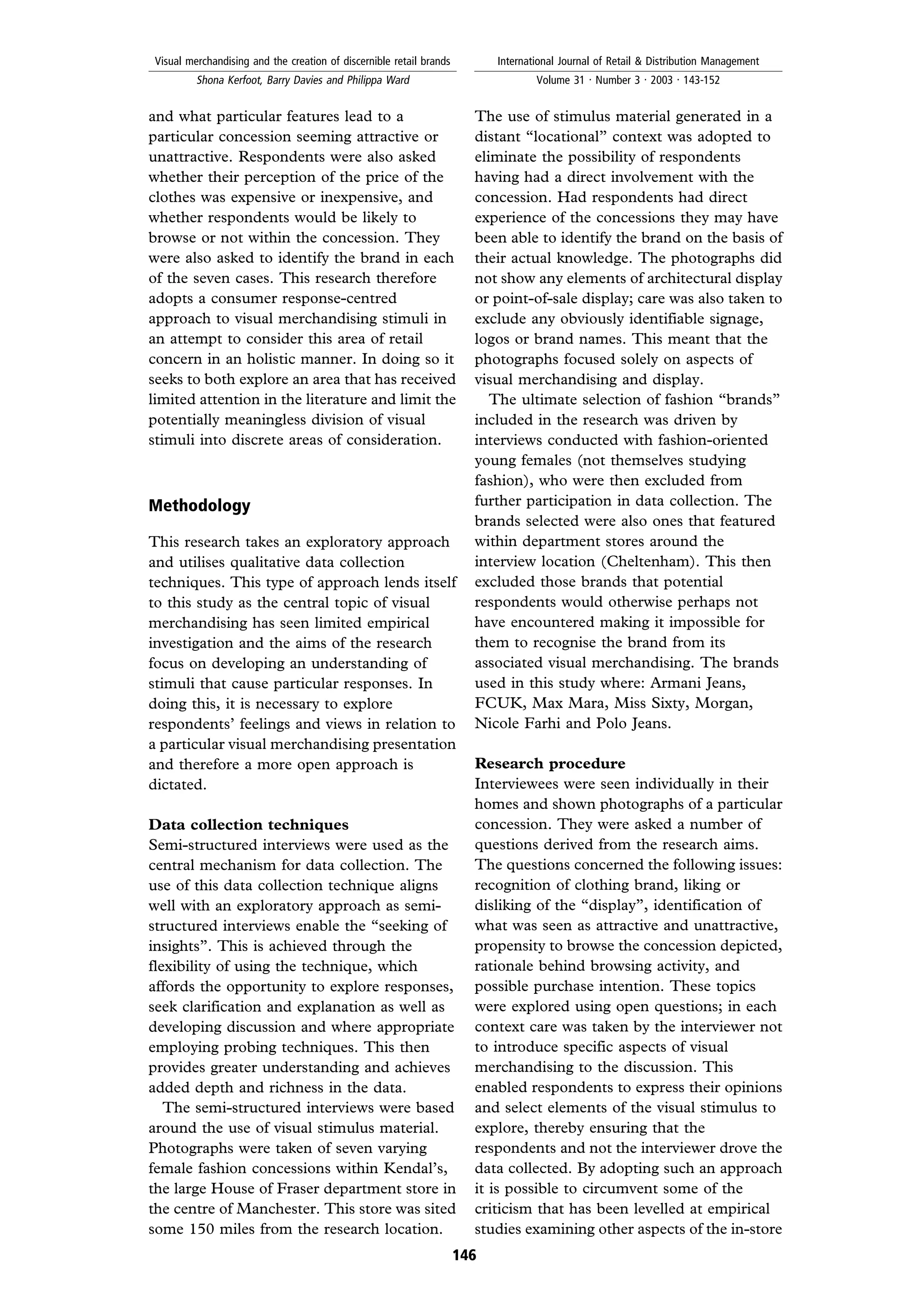 Visual merchandising | PDF