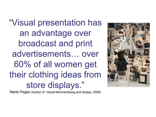 Visual merchandising | PPT