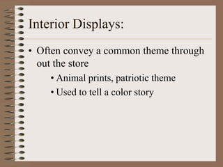 Visual merchandising | PPTX