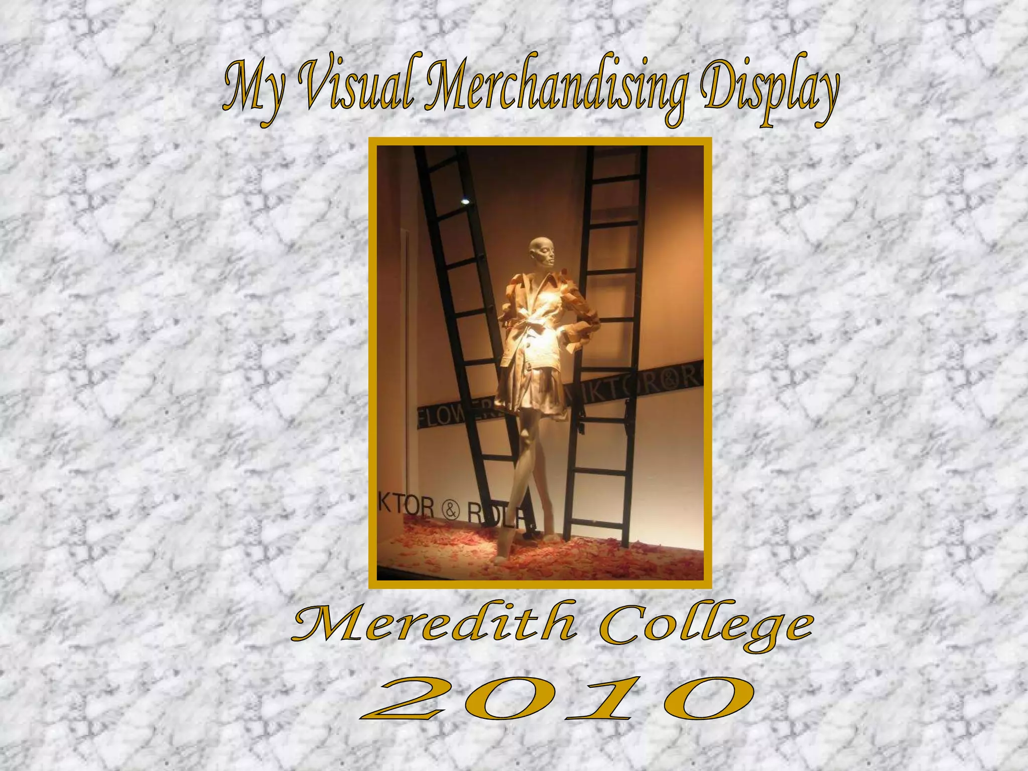 Visual Merchandising | PPT