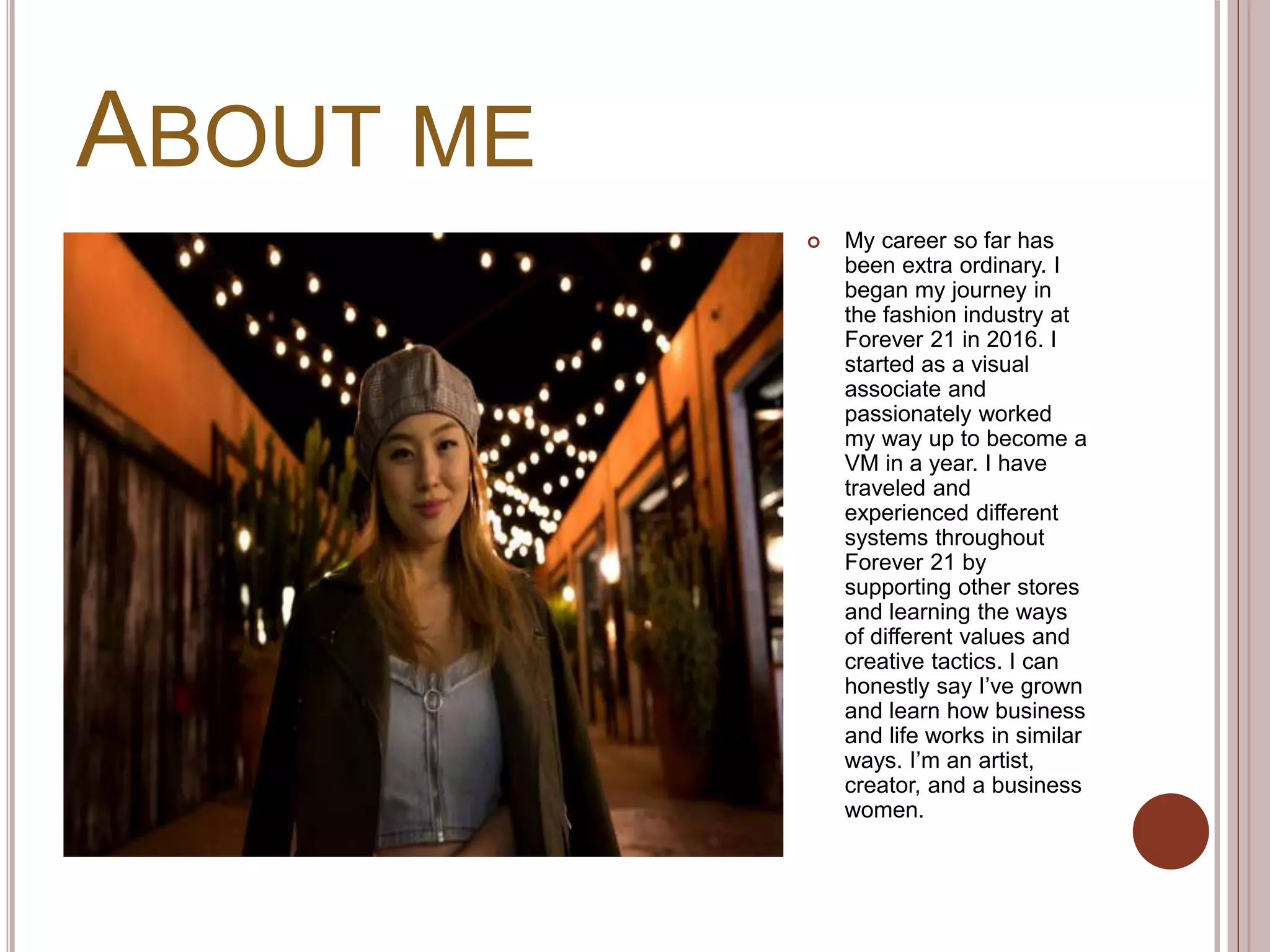 Visual Merchandising Portfolio | PPTX