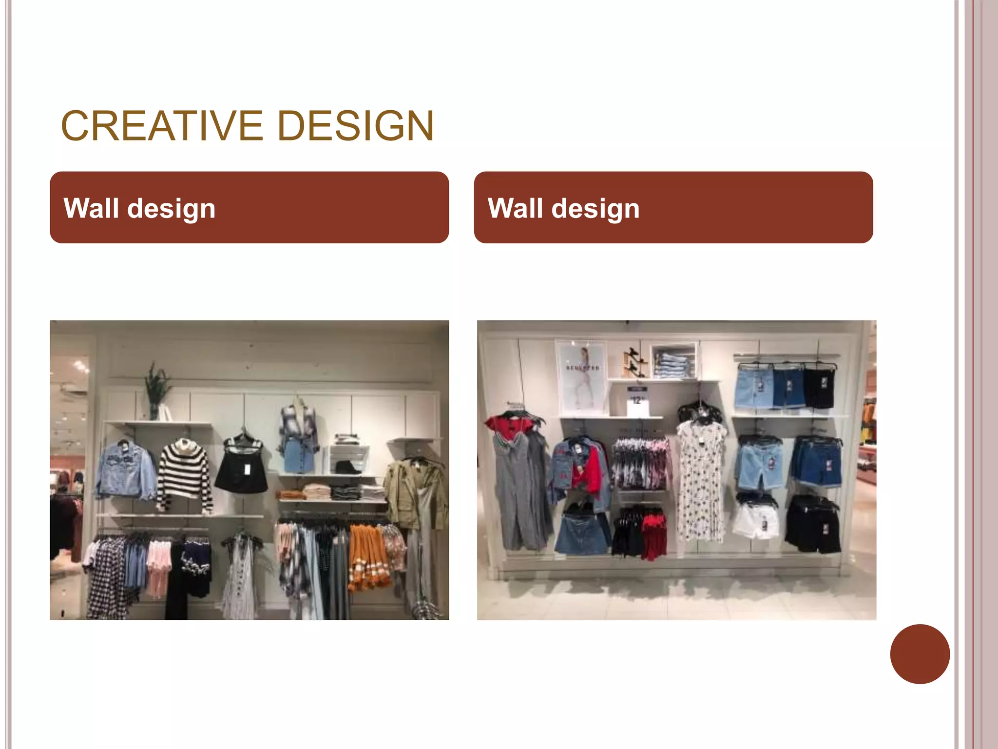 Visual Merchandising Portfolio | PPTX
