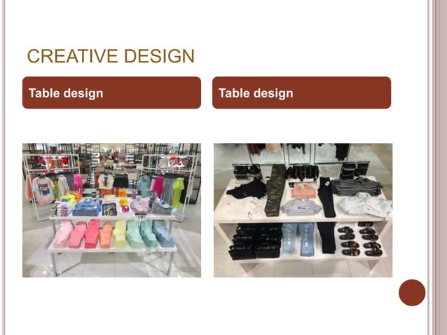 Visual Merchandising Portfolio | PPTX