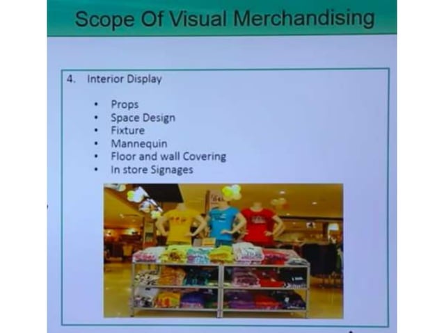 Visual merchandising | PPT