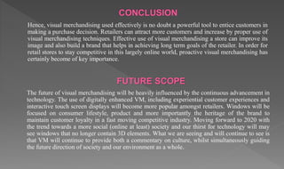 Visual merchandising | PPT