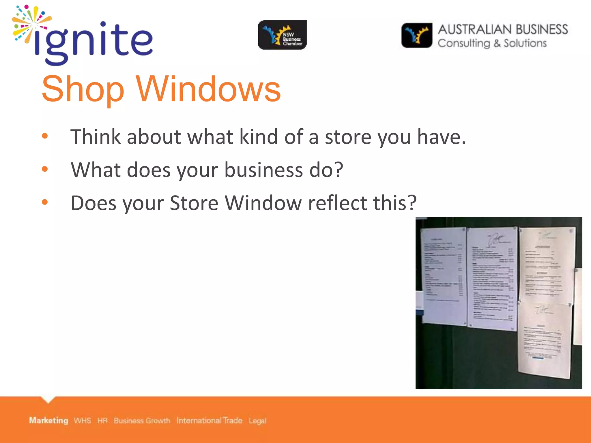 Visual Merchandising Presentation | PPTX