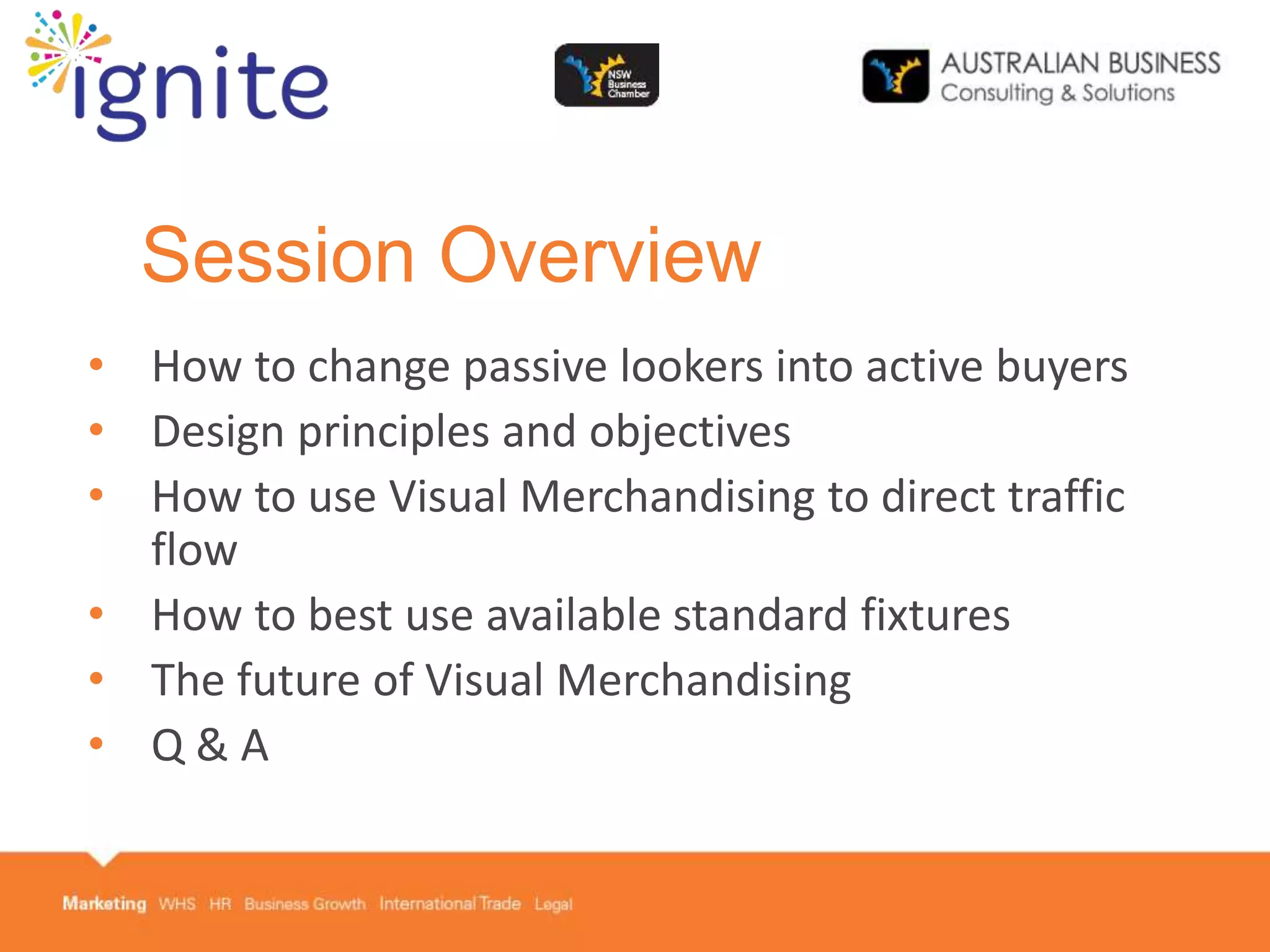 Visual Merchandising Presentation | PPTX