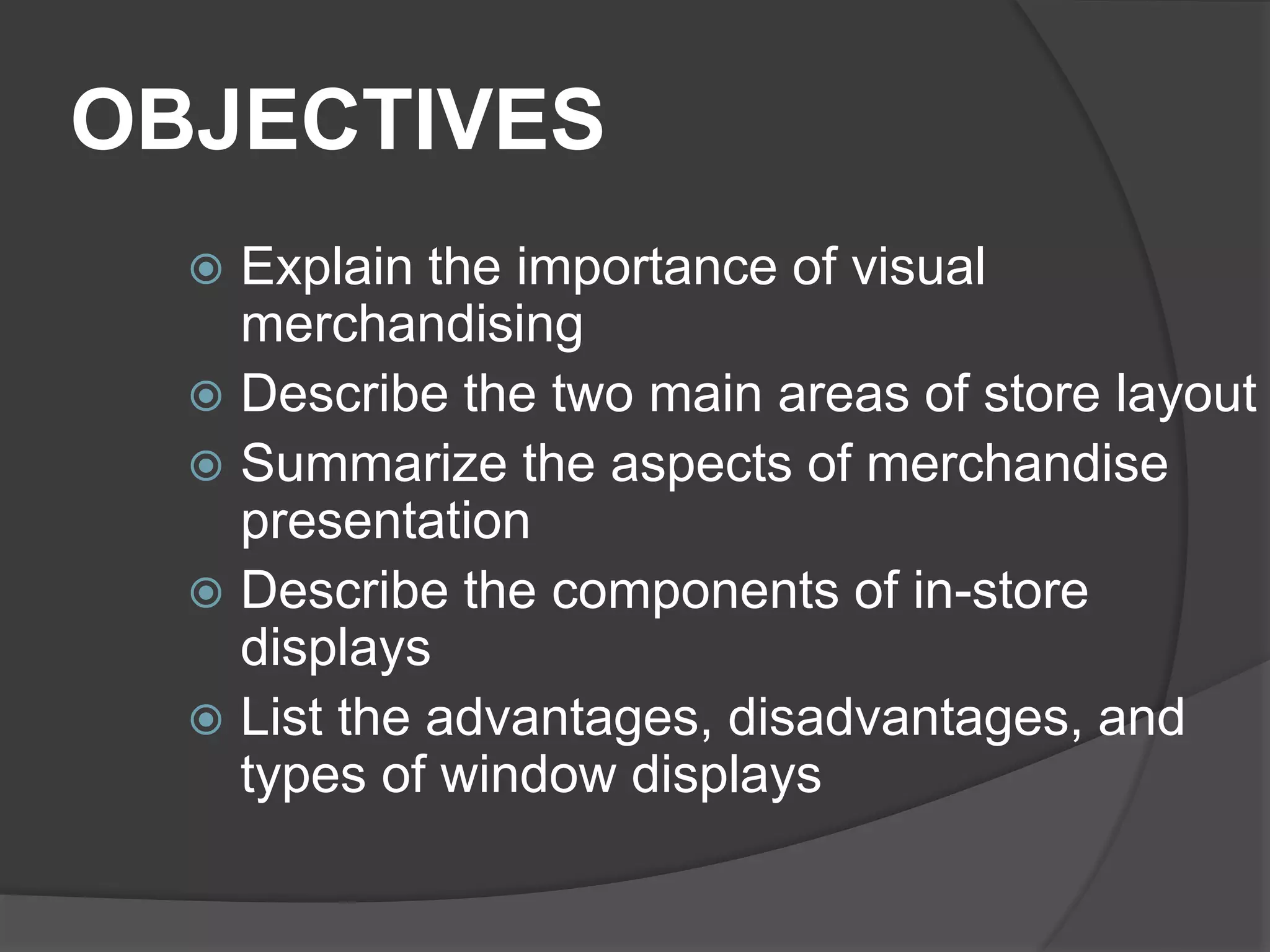 Visual merchandising and display | PPT