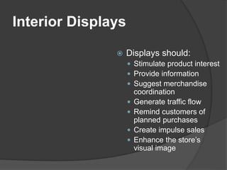 Visual merchandising and display | PPT