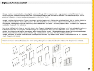 Visual merchandising guidelines by moslem hilali | PDF