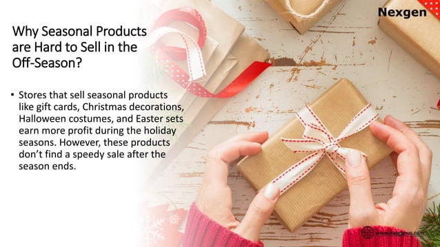 Visual merchandising ideas for marketing seasonal products in the off ...