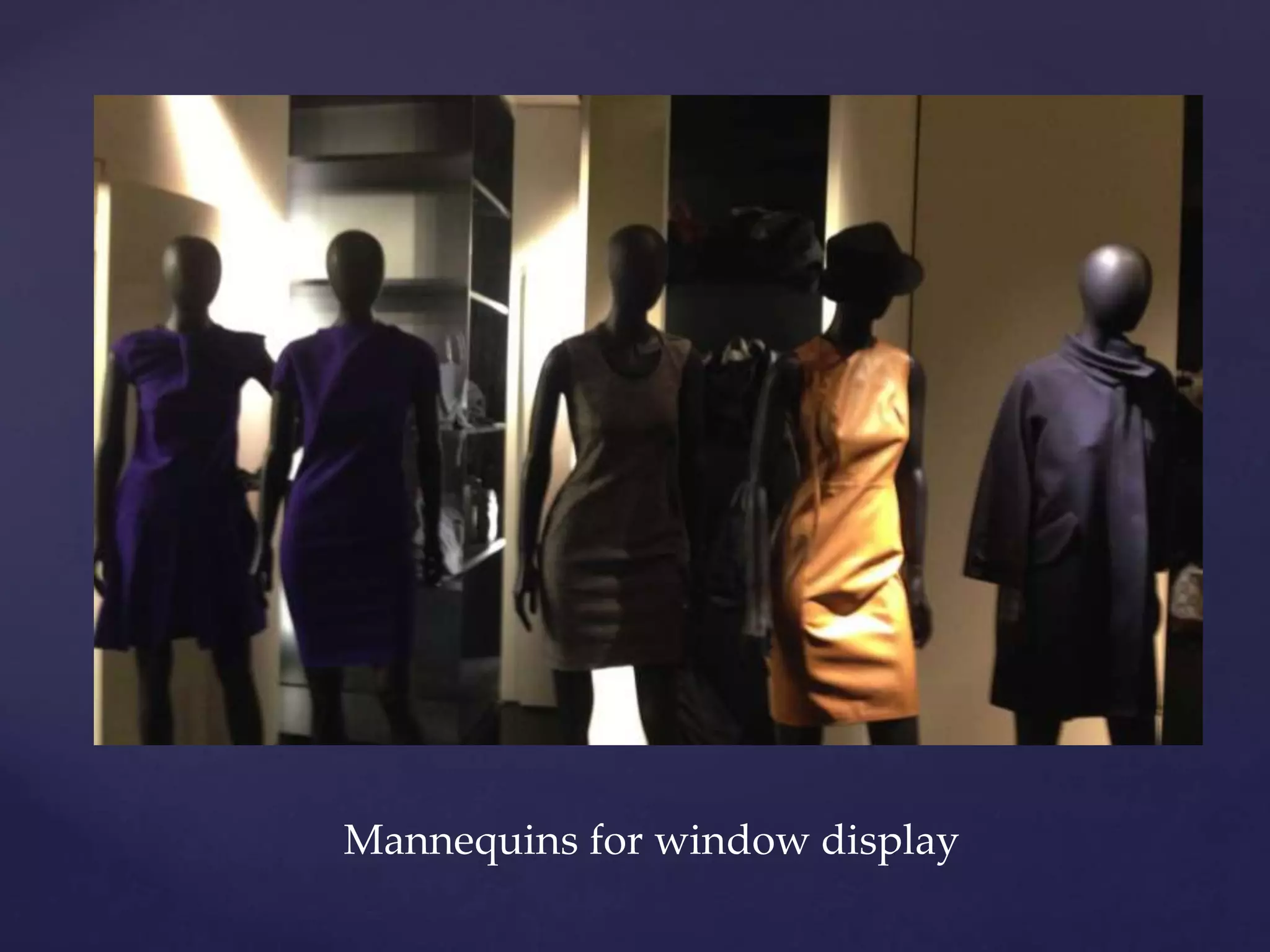 Visual merchandising portfolio | PPTX
