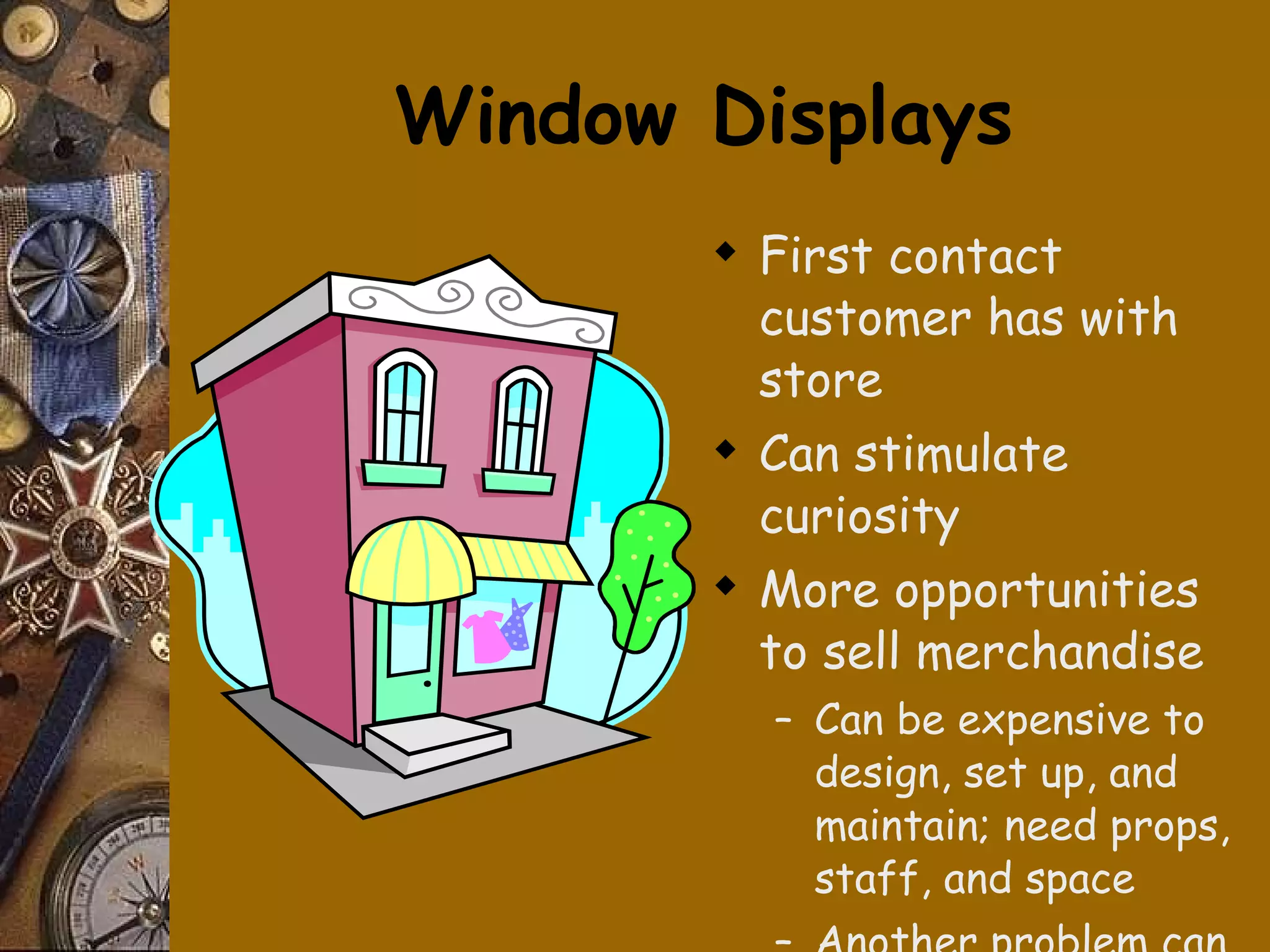 Visual merchandising powerpoint EDUC | PPT