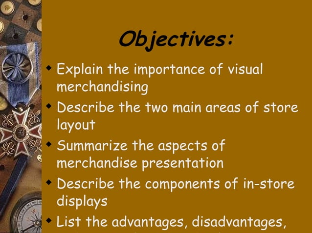 Visual merchandising powerpoint EDUC | PPT