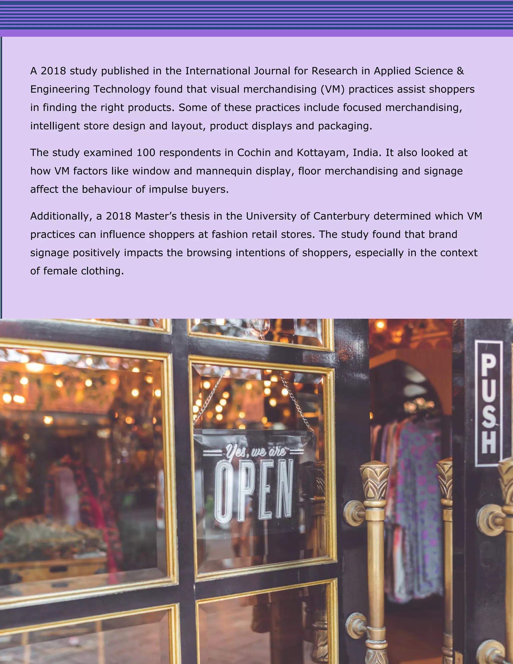 Visual Merchandising: Psychology, Elements, and Its Appeal to Retail ...