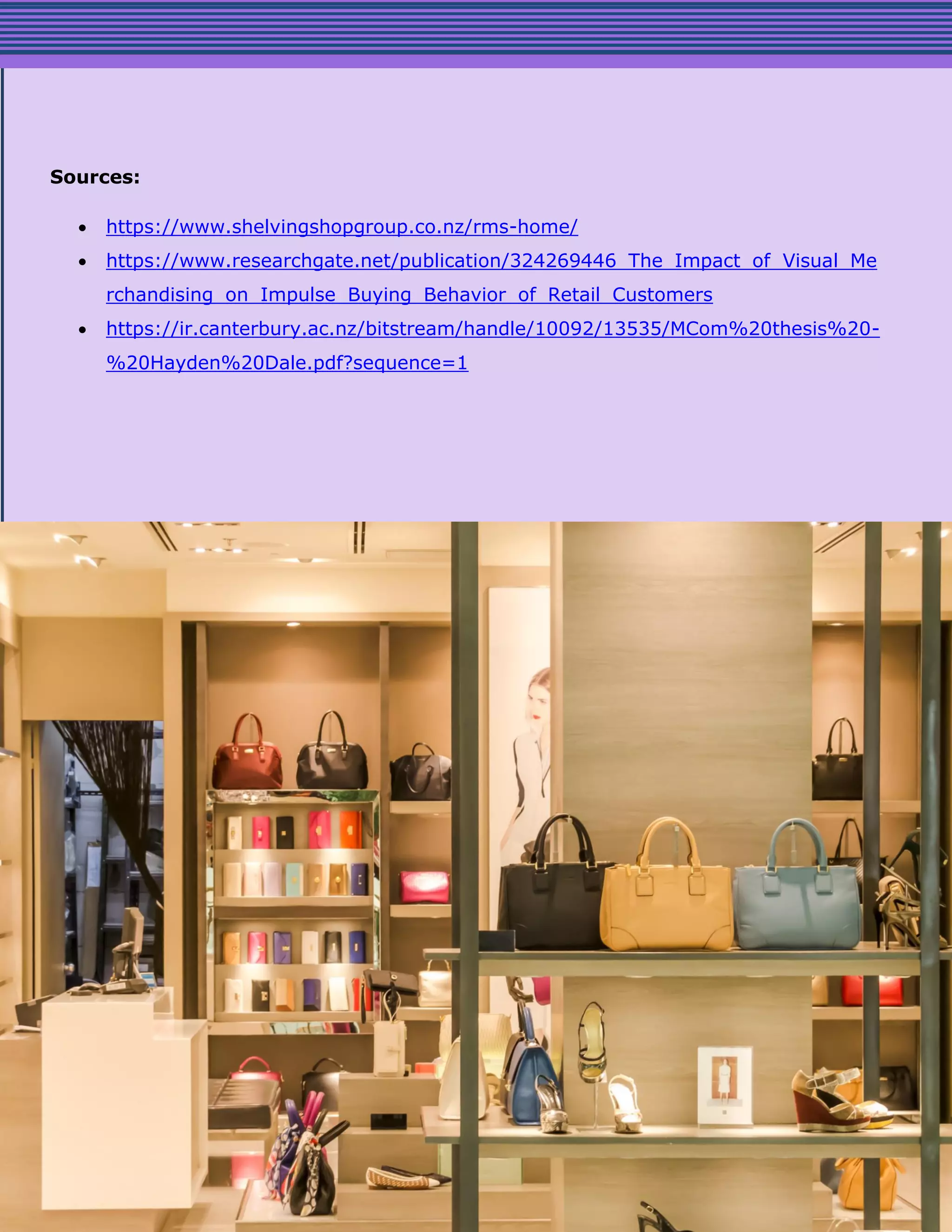 Visual Merchandising: Psychology, Elements, and Its Appeal to Retail ...