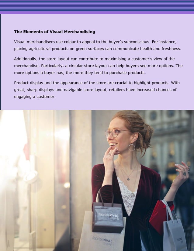 Visual Merchandising: Psychology, Elements, and Its Appeal to Retail Store Shoppers | PDF