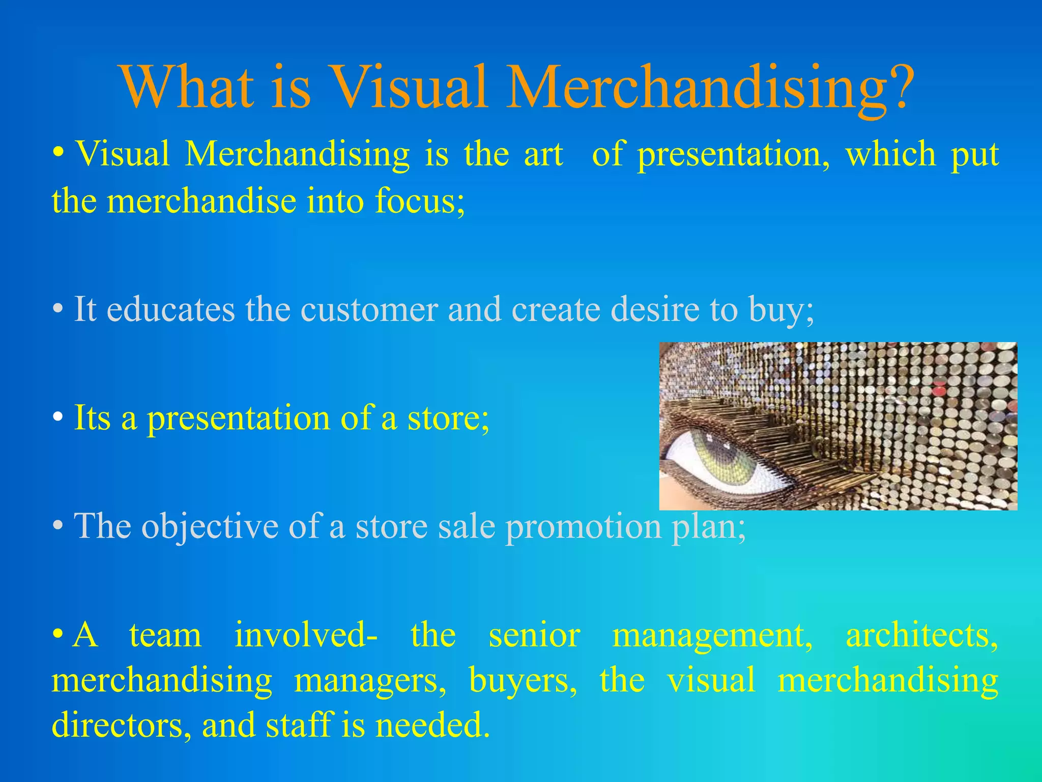 Visual merchandising & sales analysis in reliance | PPTX