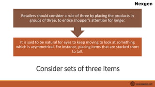 Visual merchandising tips for effective cosmetics merchandising | PPTX