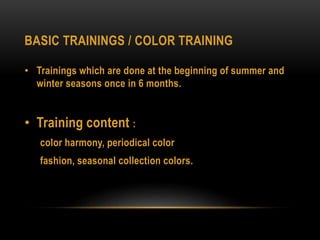 Visual merchandising training forms | PPT