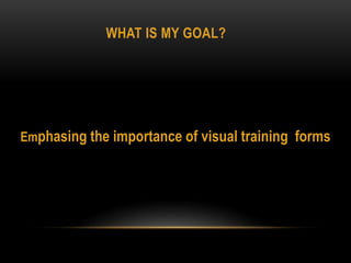 Visual merchandising training forms | PPT