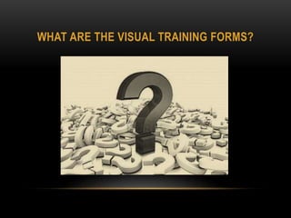 Visual merchandising training forms | PPT