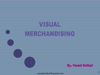 Visual merchandising | PDF
