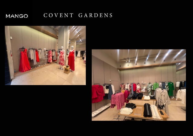 Visual Merchandising Portfolio at Mango! | PPT