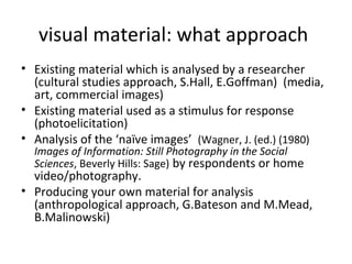 Visual methods | PPT