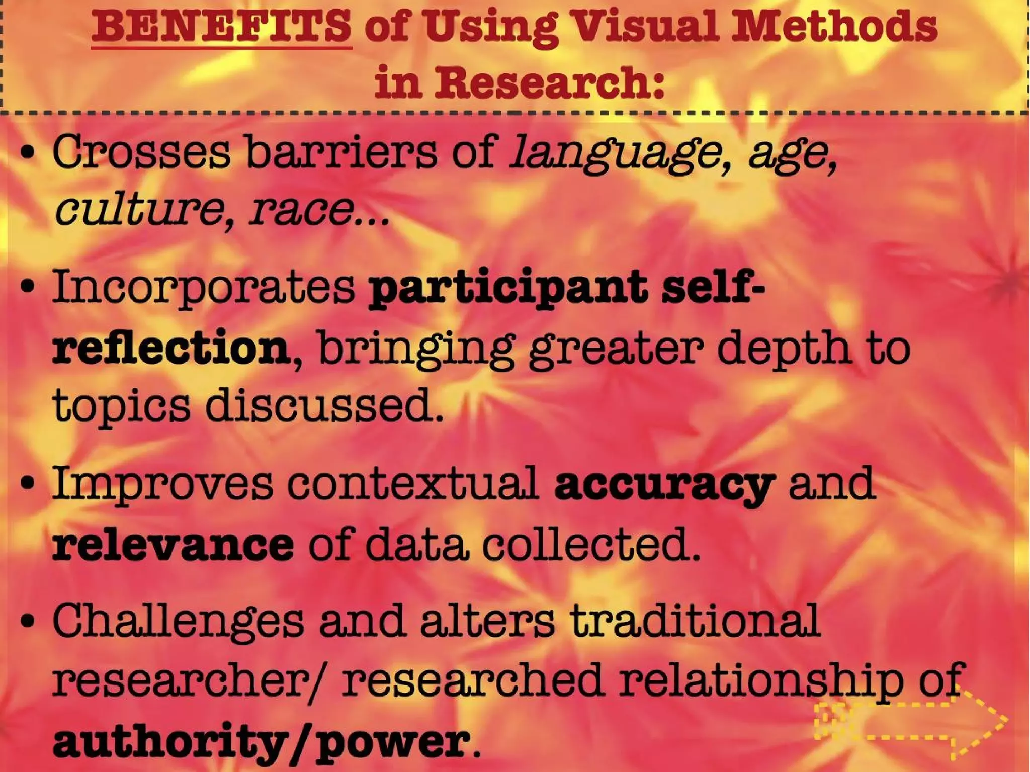 Visual Methods in Qualitative Research | ODP
