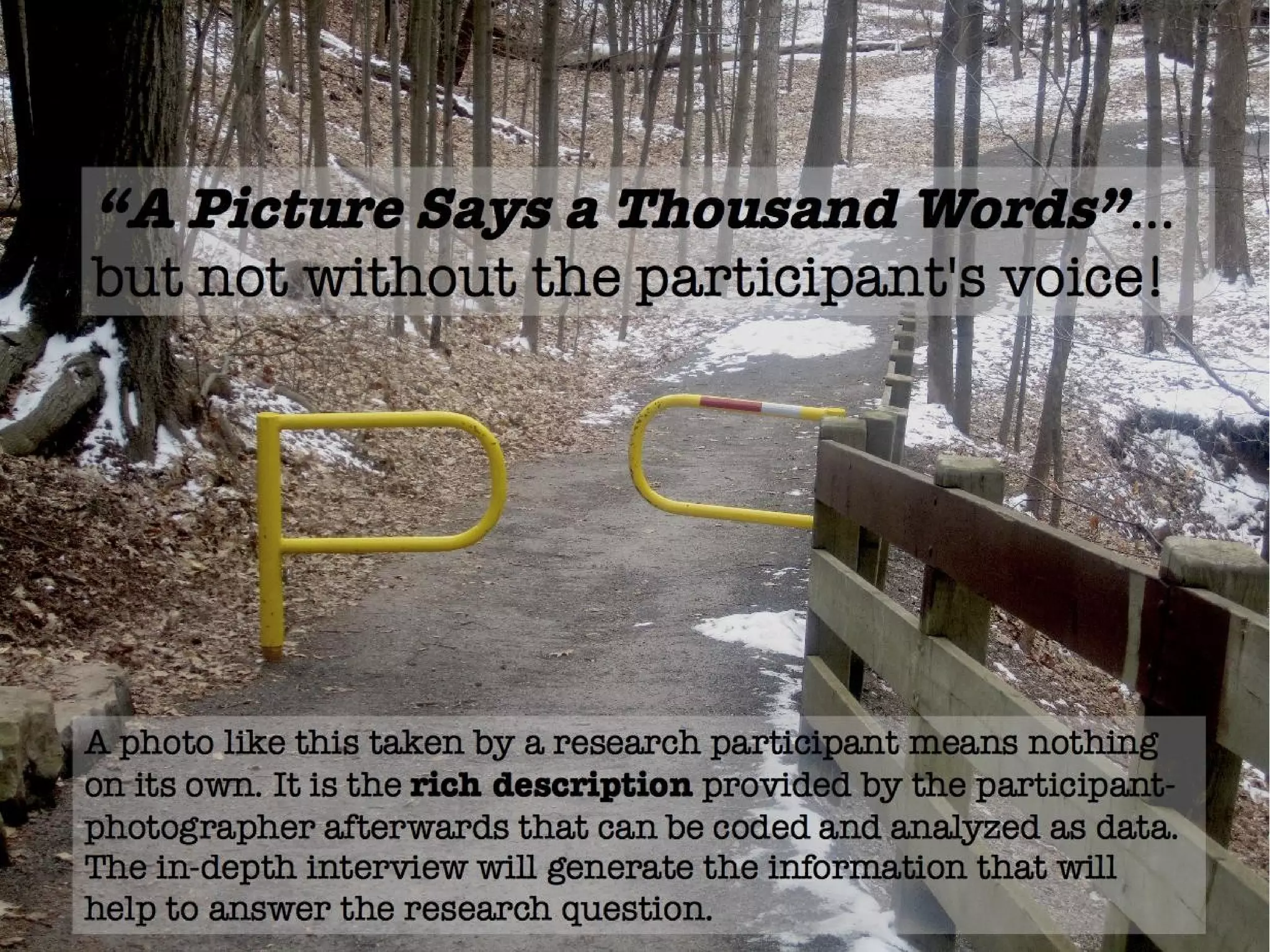 Visual Methods in Qualitative Research | ODP