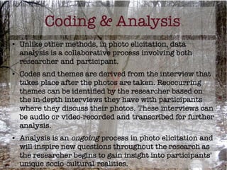 Visual Methods in Qualitative Research | ODP