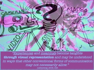 Visual Methods in Qualitative Research | ODP