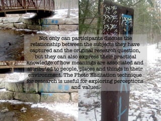 Visual Methods in Qualitative Research | ODP