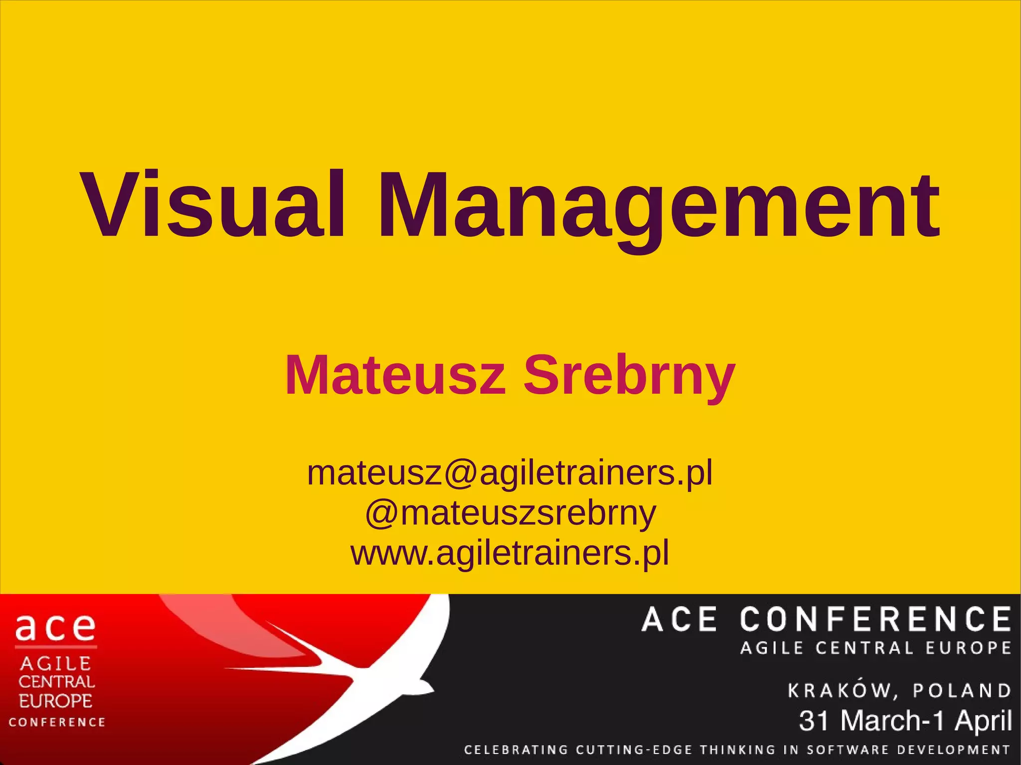 AgileCE: Visual Management | PPT