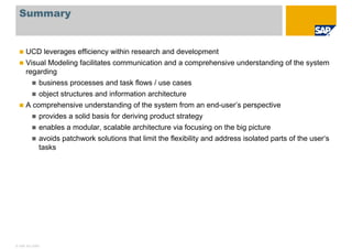 Visual Modeling Within UCD (English) | PDF